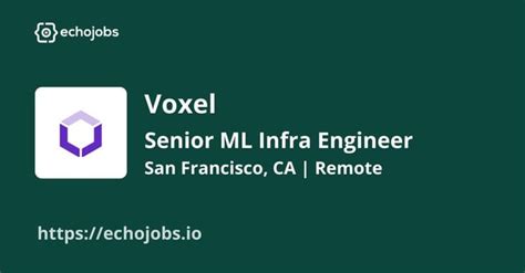 Voxel Is Hiring Senior Ml Infra Engineer Usd 140k 200k Remote Machine Learning Python Git