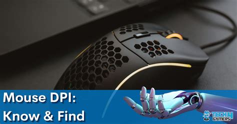 Mouse Dpi What And How To Find It Tech4gamers