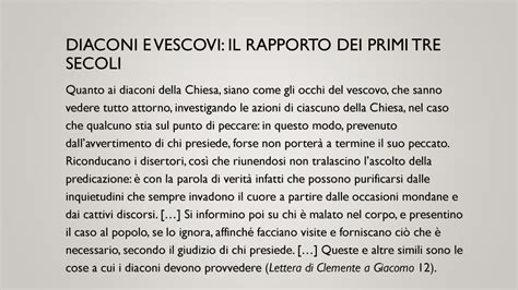 Il Diaconato Dal I Al Vi Secolo Ppt Scaricare