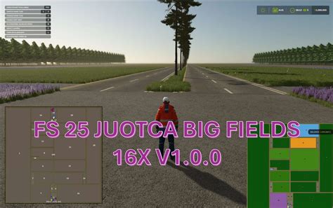 FS25 JUOTCA BIG FIELDS 16X V1 0 FS25 Mods Farming Simulator 25 Mods FS25Mods Com