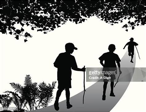 Person Walking On Path Drawing Photos And Premium High Res Pictures