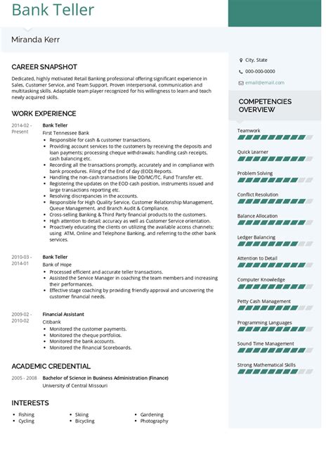 Contoh Cv Teller Bank Techallamerica Blog The Best Porn Website