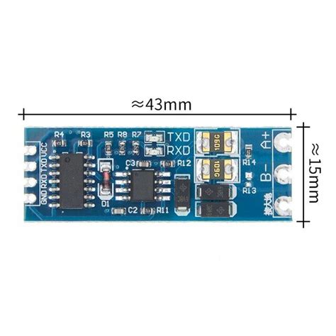 Ttl To Rs485 Module 485 To Serial Uart Level Mutual Conversion Hardware