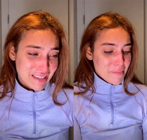 Vanessa Lopes Chora Ao Fazer Desabafo Sobre Rosto Acne Me Olhei No