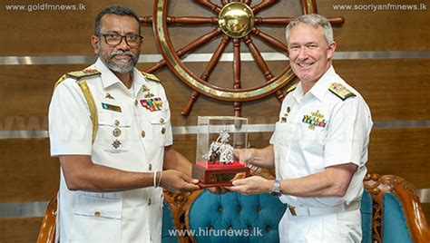 Delegation From The Australian Border Force Meets Navy Commander Hiru News Srilankas Number
