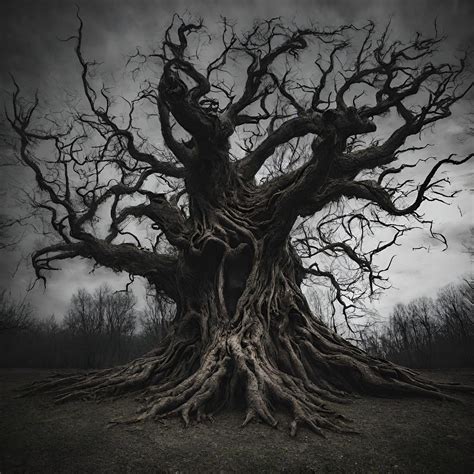 Download Scary Tree Halloween Scary Royalty Free Stock Illustration