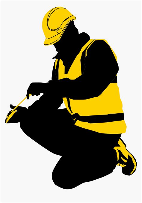 Laborer Silhouette Euclidean Vector Construction Worker Silhouette