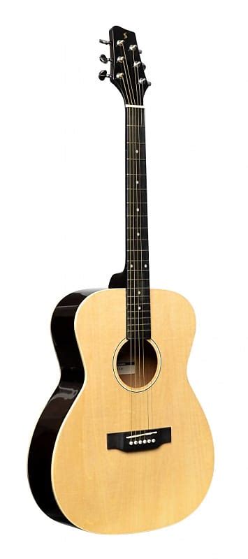 Stagg SA A N Guitare Acoustique Auditorium Naturelle Reverb