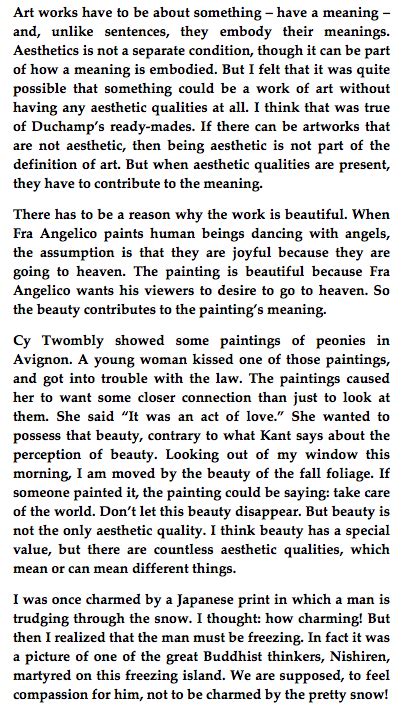 Arthur Danto Dead Desperado Philosophy