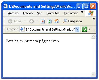El Camino No Es Largo Si Caminas Junto A El ESTRUCTURA DE UNA PAGINA WEB