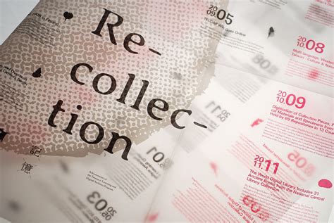 Recollection On Behance