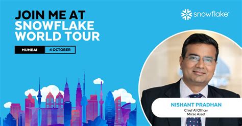 Gaurav Joshi On Linkedin Snowflakeworldtour Mumbai2024 Dataanalytics Ai Financialservices…