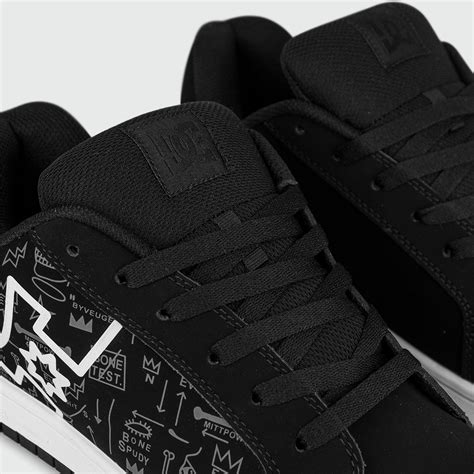 кеды DC Shoes Court Graffik Basq Black / White купить за 3835 руб. в ...