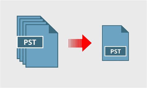 how to manually merge outlook pst files
