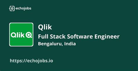 qlik is hiring full stack software engineer frontend reactjs backend