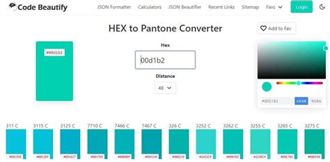 Top 5 Hex To Pantone Color Conversion Tools