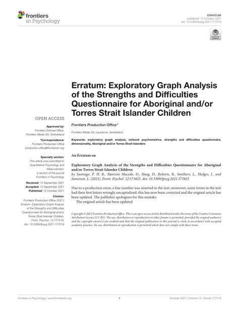 pdf erratum exploratory graph analysis of the strengths and