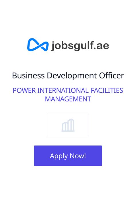 Business Development Officer At POWER INTERNATIONAL FACILITIES