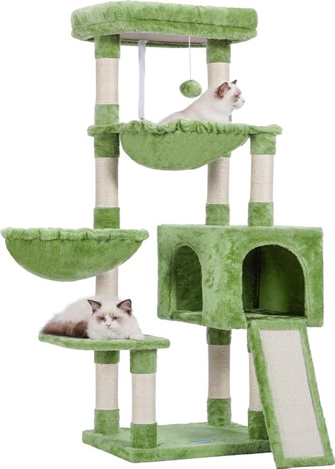 Hey Brother Large Cat Tree Cat Tower For Indoor Cats Cat House With