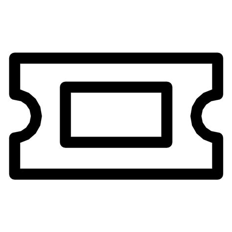 ticket vector svg icon svg repo