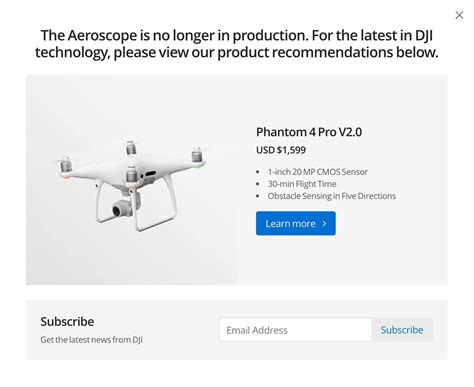 Drone Detection System Dji Aeroscope Is No Longer Produced Rdji