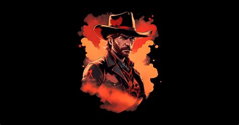 Arthur Morgan Stylish Rdr2 Game Sticker Teepublic