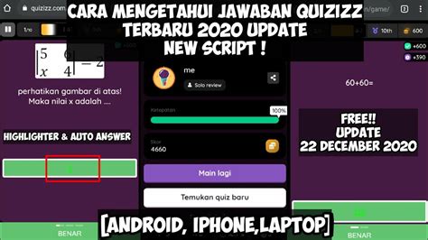 Cara Mengetahui Jawaban Quizizz Homecare24