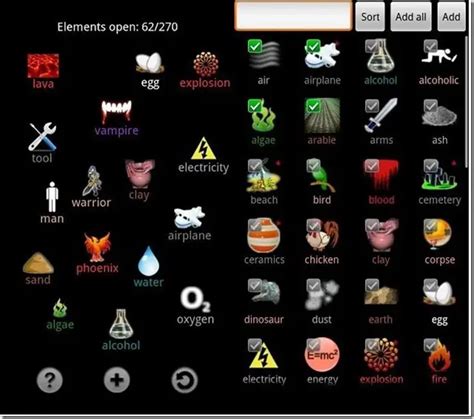 Alchemy Game List Of Creations Guideline
