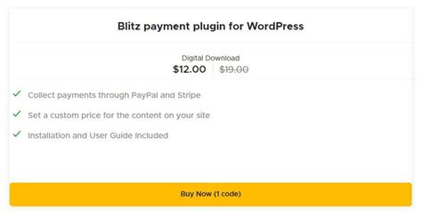 Blitz Plugin Lifetime Deal