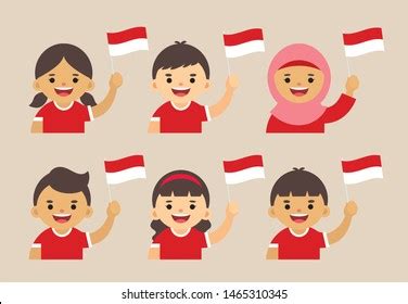 月 日 新加坡独立日插图 可爱的卡通孩子的马来印度和中国持有新加坡国旗 库存矢量图免版税