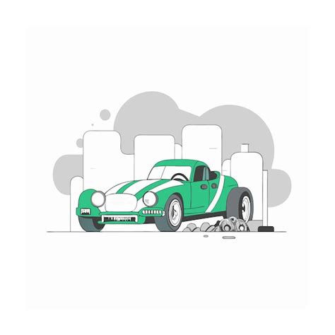 Premium Vector Realistic Vehicle Concept Illustration