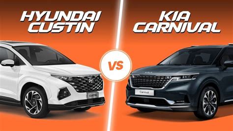 So sánh Hyundai Custin 2024 và Kia Carnival 2024 trên Oto365
