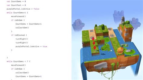 Swift Playground Portal On And Off Learn To Code 2 Types Youtube