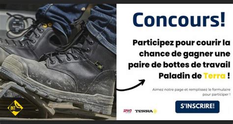 Une paire de bottes Paladin de Terra de 290 à gagner