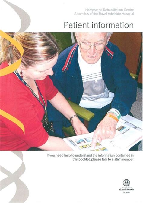Brochure Patient Information Hampstead Rehabilitation Centre 2010