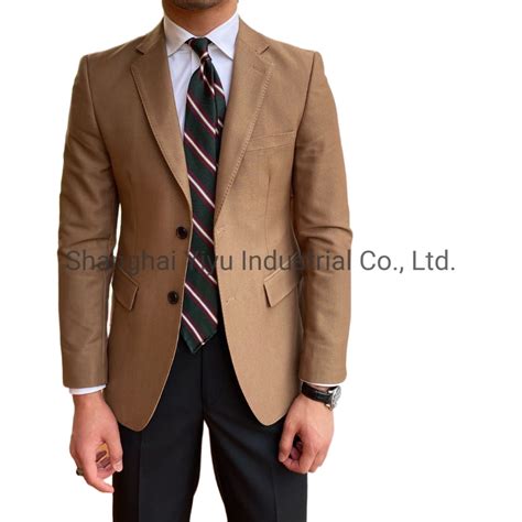 Men′ S Tailored Fit 2 Piece One Button Dinner Wedding Suit Tuxedo Suit