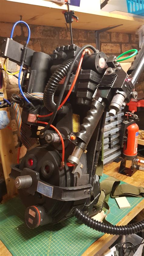 ghostbusters proton pack with wand and lights ghostbusters proton