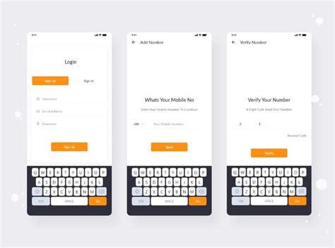 Login Screen Page Design Page Design App Design Mobile App Design