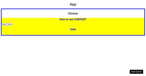 Preact First Project Codesandbox