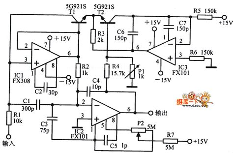 Practical High Speed Logarithmic Amplifier Circuit Amplifier Circuit Circuit Diagram