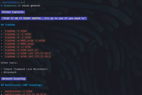 Enumnotes Cli Md Pentest Notes Pretty Colors
