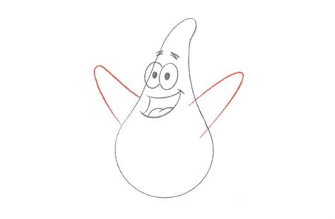 نقاشی پاتریک با آموزش تصویری مراحل