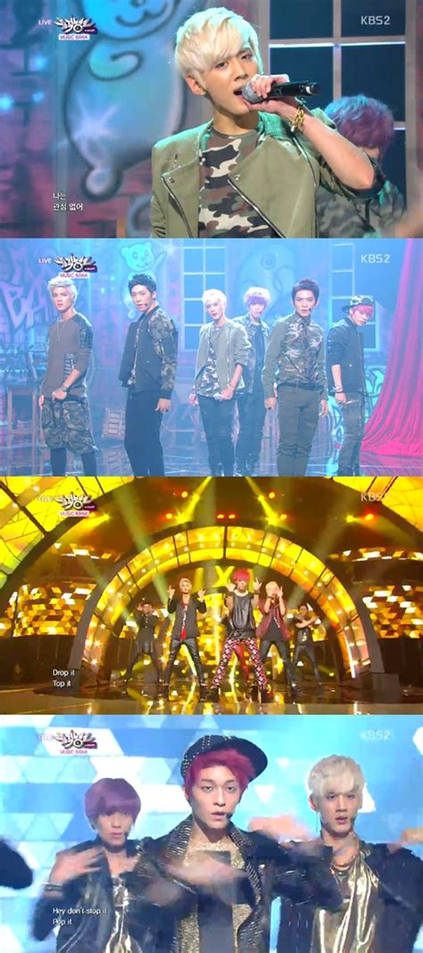 뮤직뱅크 틴탑 카리스마 넘치는 컴백무대 장난 아냐