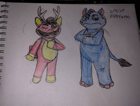 Ttte Sc James And Gordon As Smiling Critters By Truetelebugsfan468 On