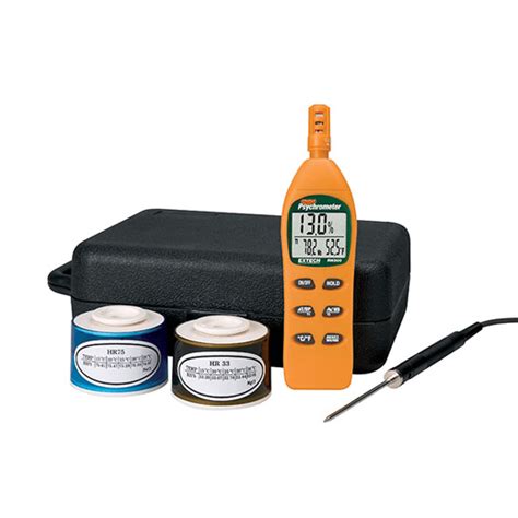 Extech Rh305 Hygro Thermometer Psychrometer Kit Lyssos Enterprises