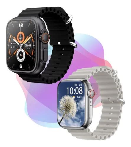 Relógio Smartwatch Hw Ultra Max Serie Tela Amoled Cor da caixa Branco Frete grátis
