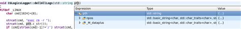 Show Stdstring Content In Eclipse Stack Overflow