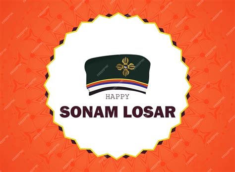 Premium Vector Happy Losar Festival Of Nepal February 12 Poster Design