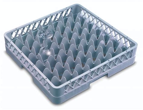 Genware 49 Compartment Glass Rack Catering Products Direct