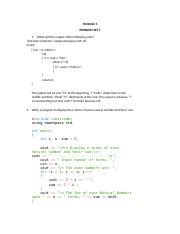 Module 3 Practice Problem Set 7 Docx MODULE 3 PROBLEM SET 7 1 What